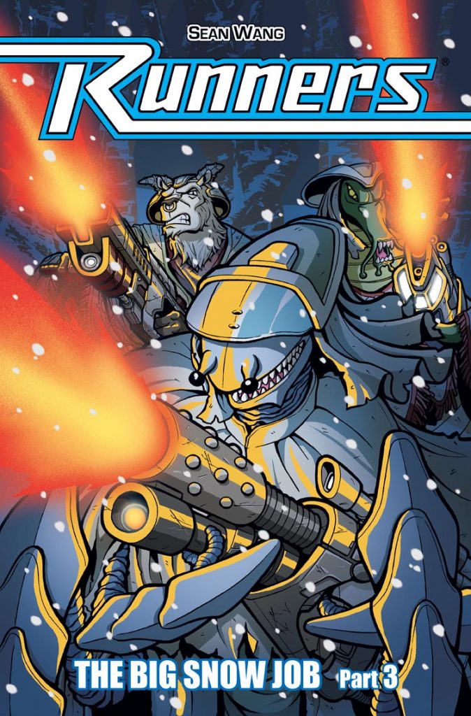 Vol 2 Snow Job – Ch 3 – Cover – runnersuniverse.com